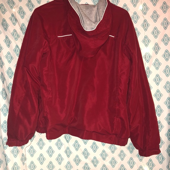 Mountain Lake | Jackets & Coats | Red And Navy Jacket | Poshmark